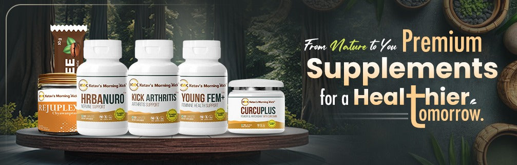 Natural Herbal Wellness Supplements India | Ketav's Morning Kick
